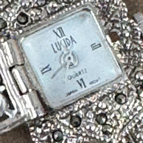Lucida | Accessories | Rare Vintage Lucida Flip Top Marcasite Quartz ...